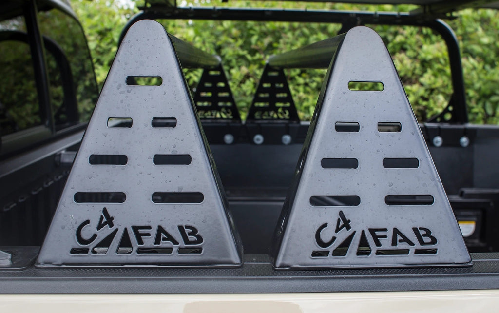 C4 Fabrication Mid Height Bed Rack - 2016+ Tacoma – Overland Garage