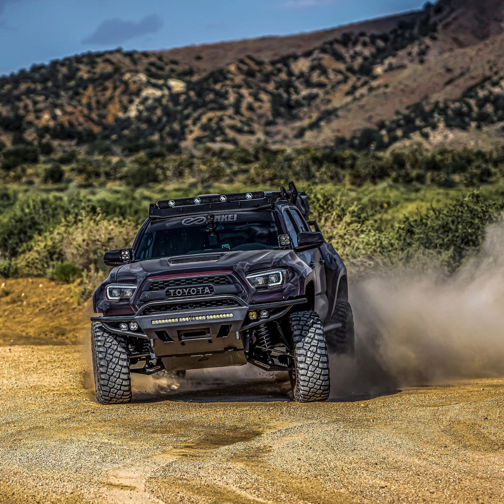 C4 Fabrication Hybrid Front Bumper 2016 Tacoma Overland Garage