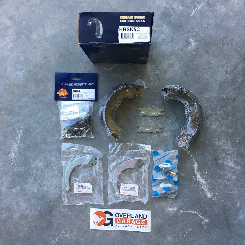Terrain Tamer Hand Brake Kit - 120/150 Series Prado & FJ Cruiser (HBSK ...
